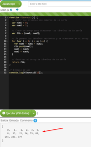 Serie de Fibonacci en PHP, Javascript y Python - Diario del Programador