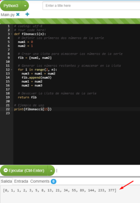 Serie de Fibonacci en PHP, Javascript y Python - Diario del Programador